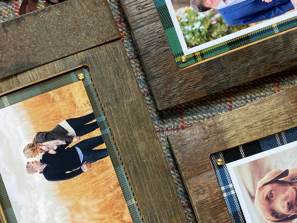 Whisky Frames Photo Frames Made from Whisky Barrels