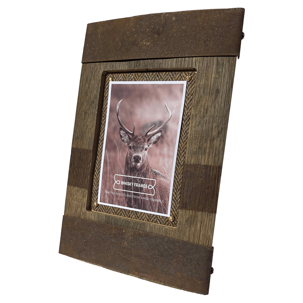 Whisky Barrel Photo Frames Personalisable & Handmade from Rustic Oak ...