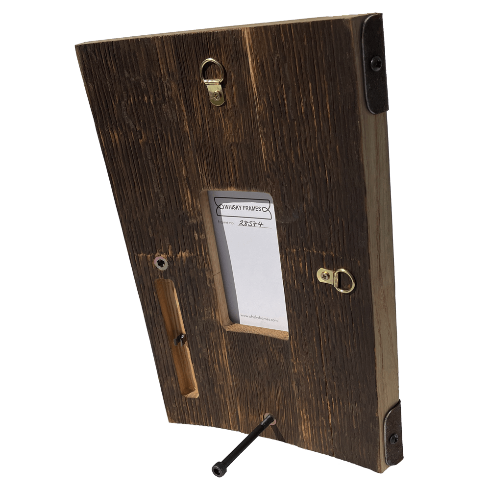 Whisky Barrel Photo Frames Personalisable & Handmade from Rustic Oak ...