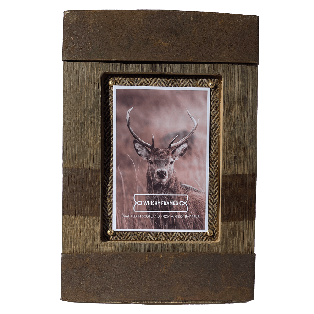 Whisky Barrel Photo Frames Personalisable & Handmade from Rustic Oak ...