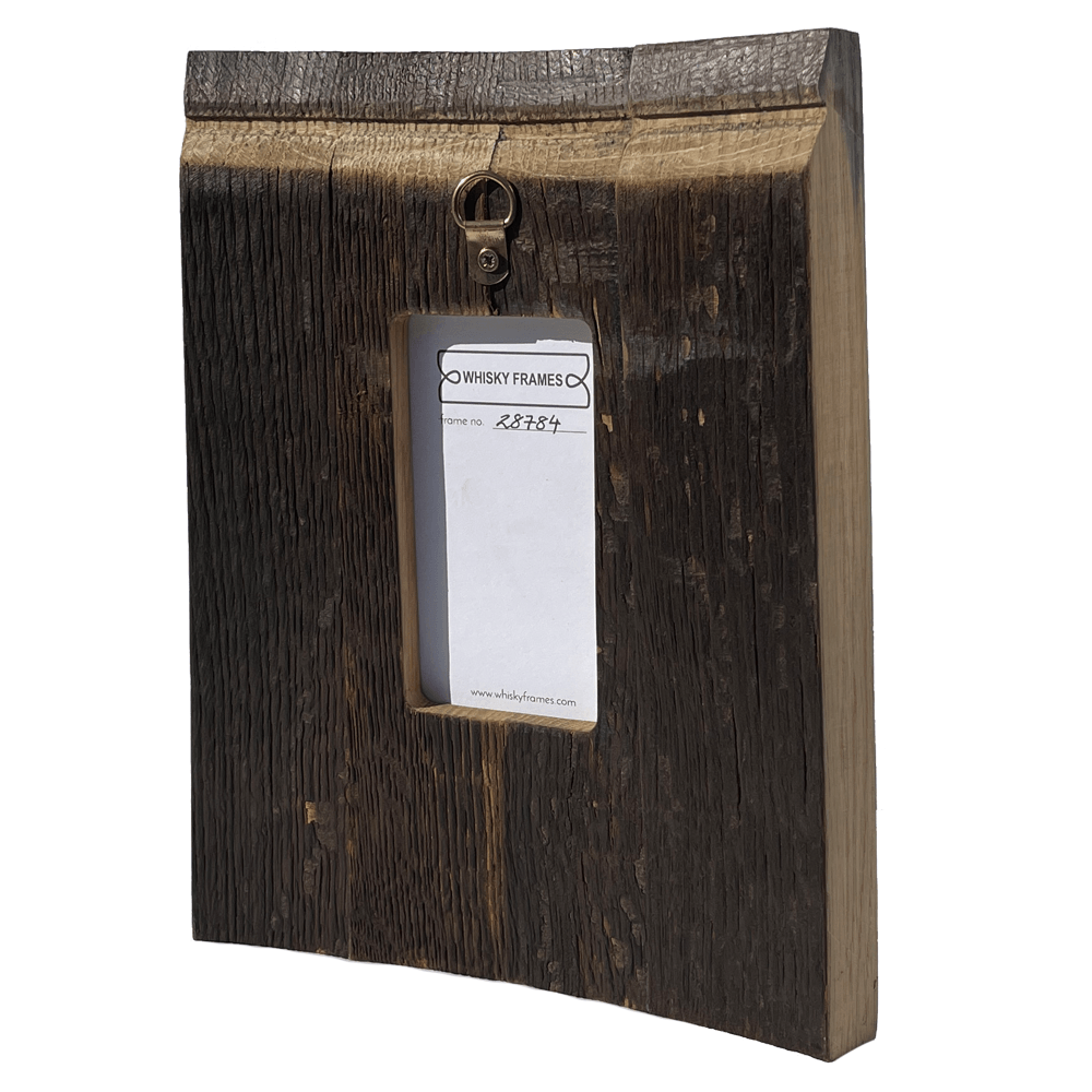 Whisky Barrel Photo Frames Personalisable & Handmade from Rustic Oak ...