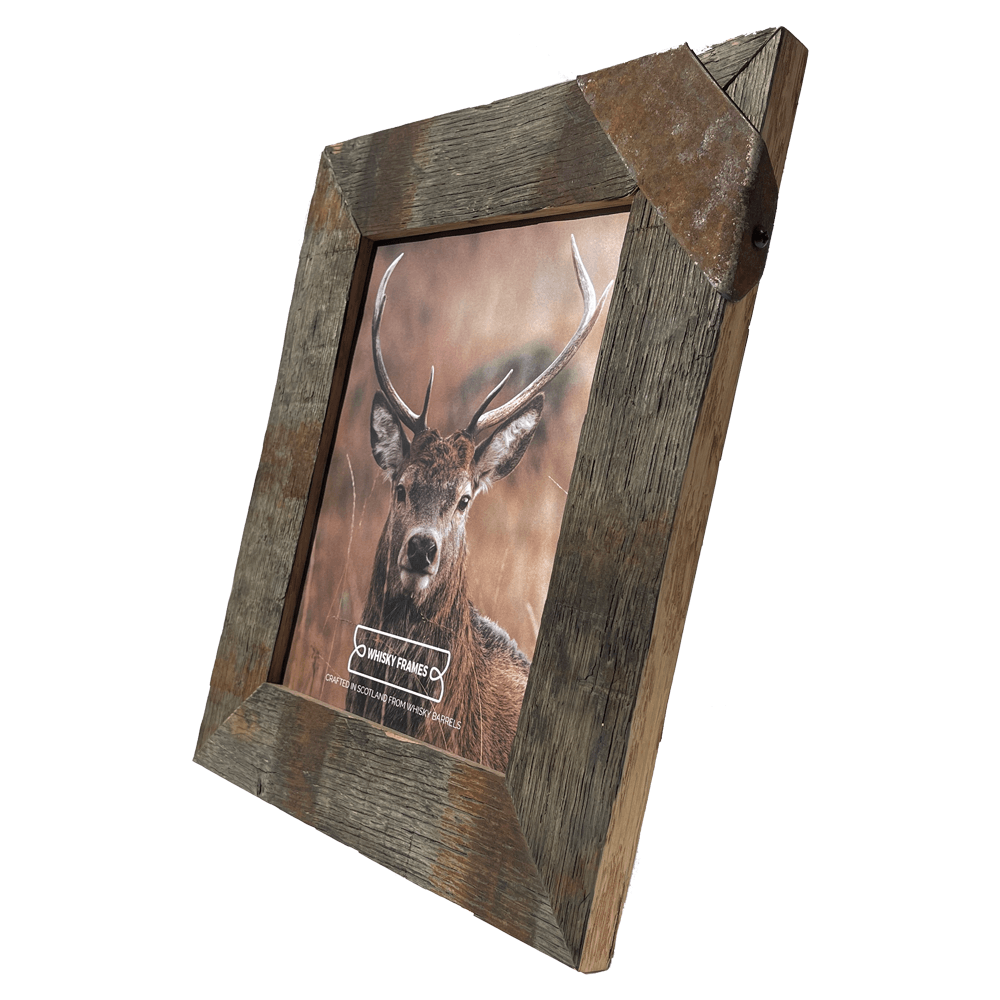 Whisky Barrel Photo Frames Personalisable & Handmade from Rustic Oak ...